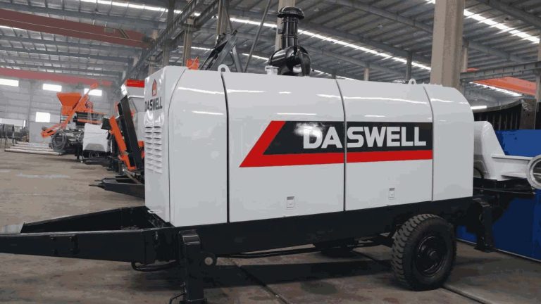 Mobile Concrete Batching Plant - Daswell